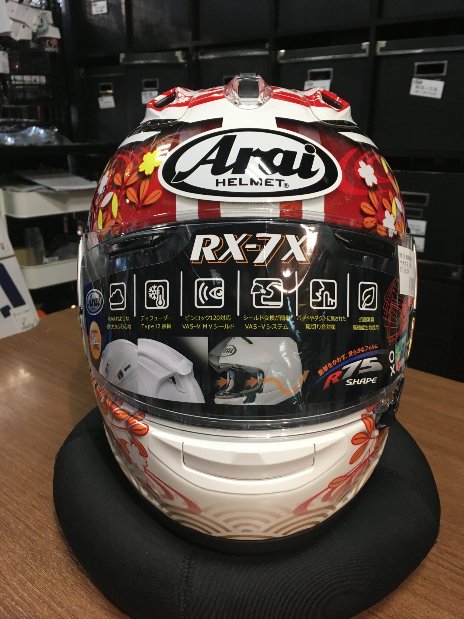 ARAI NAKAGAMI GP3 入荷です | しゃぼん玉 -Shabondama-