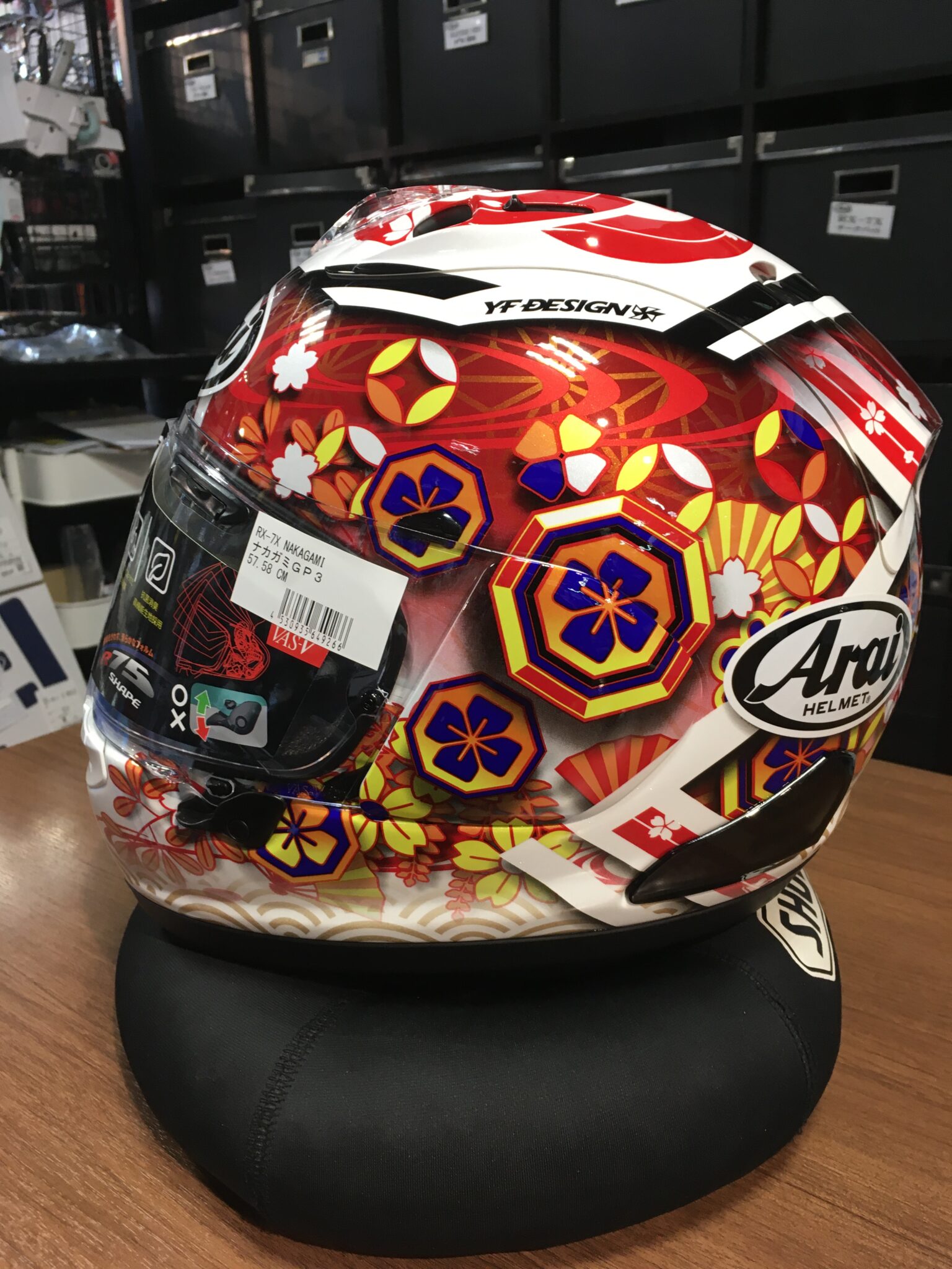 ARAI NAKAGAMI GP3 入荷です | しゃぼん玉 -Shabondama-